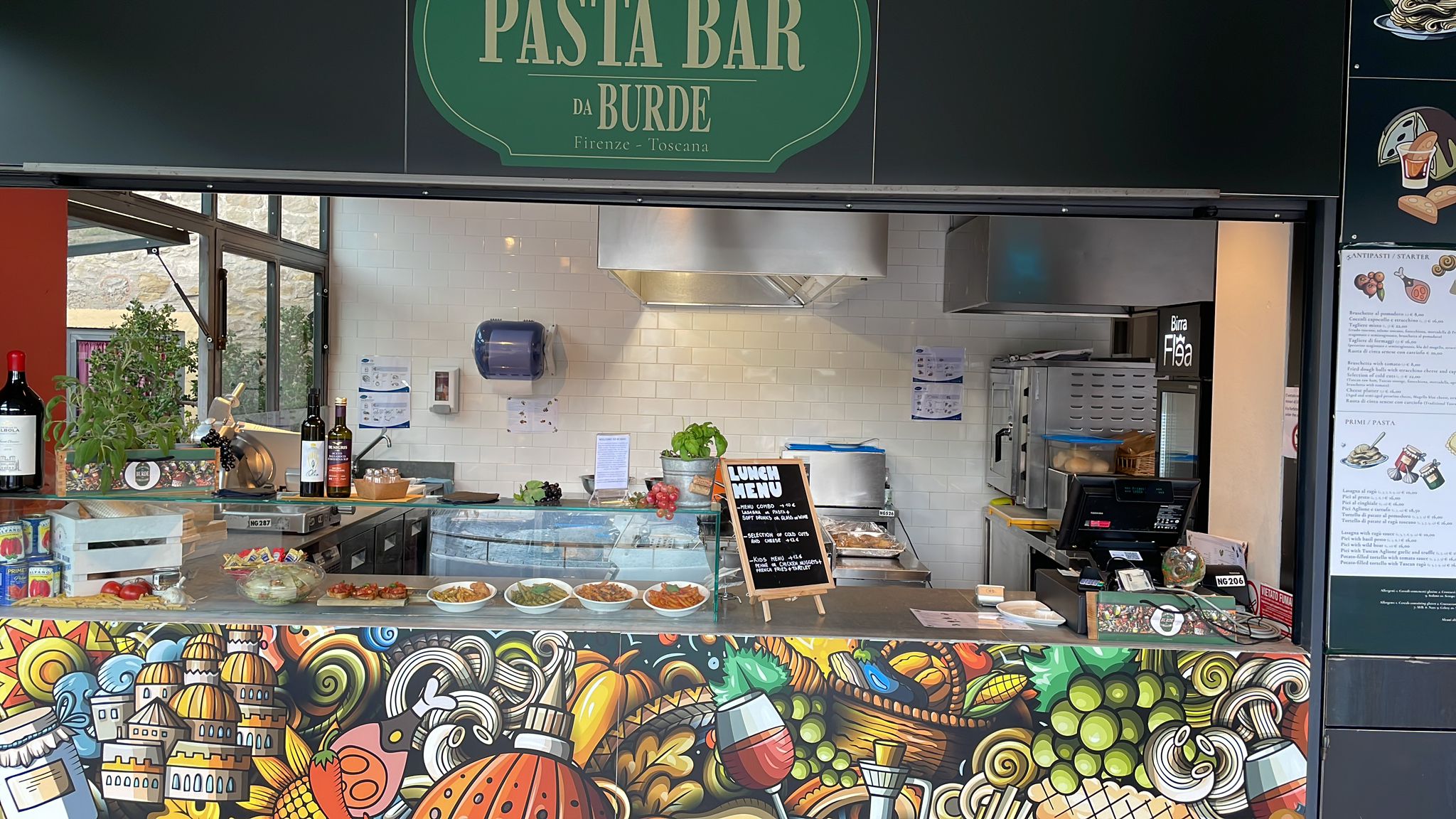 Il menu di Burde al Norcenni Girasole HU in Valdarno: Pasta Bar ed ...